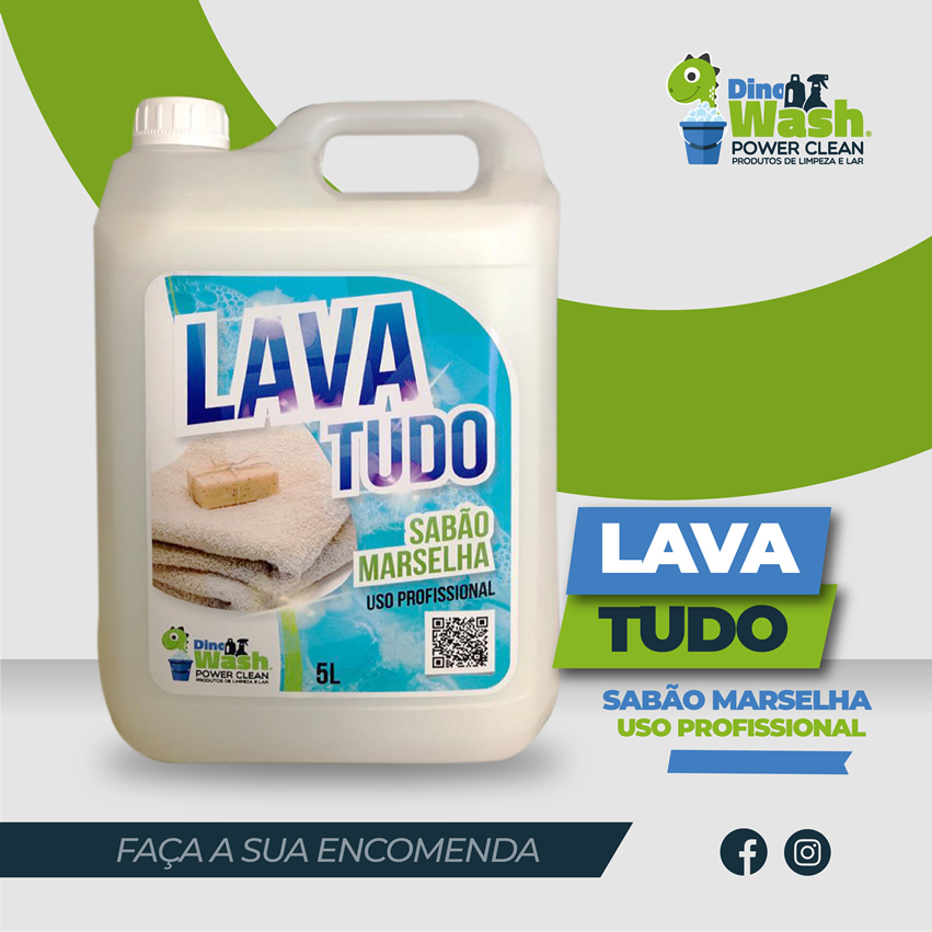 Lava Tudo 5L – TALCO – Dino Wash Power Clean